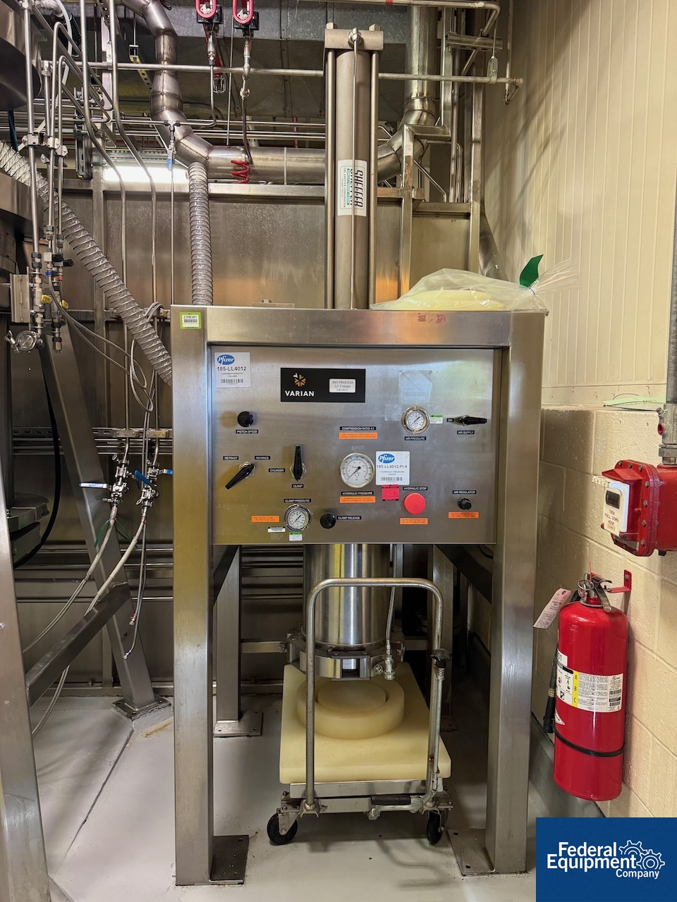 Varian Load & Lock Liquid Chromatography Column | Federal Equipment Company