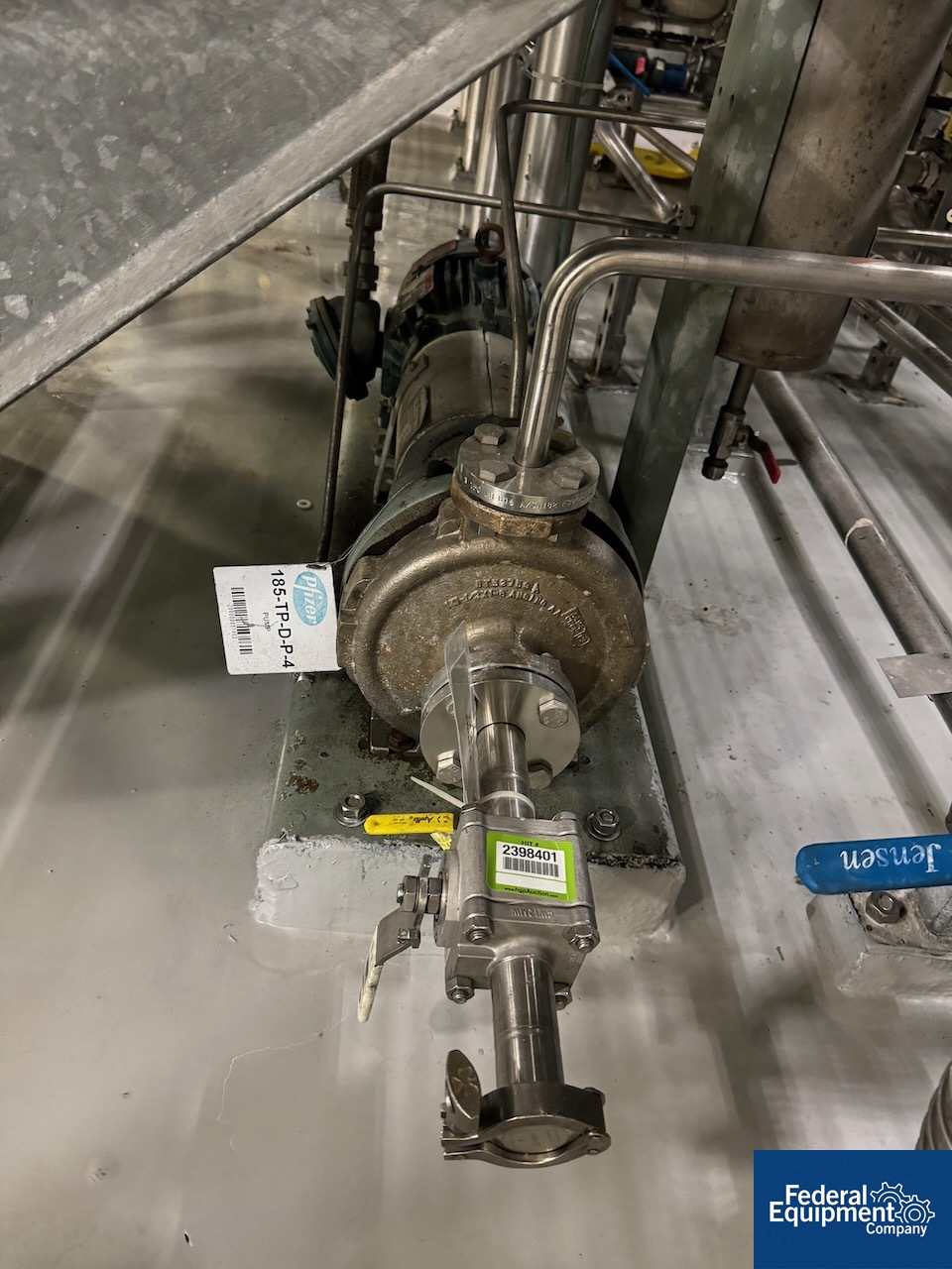 Durco Centrifugal Pump, 5 hp | Federal Equipment Company