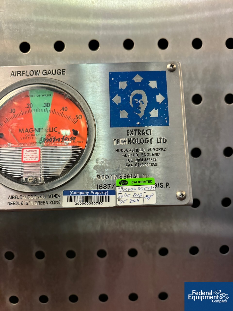 Extract Technology Containment Booth | Federal Equipment Company