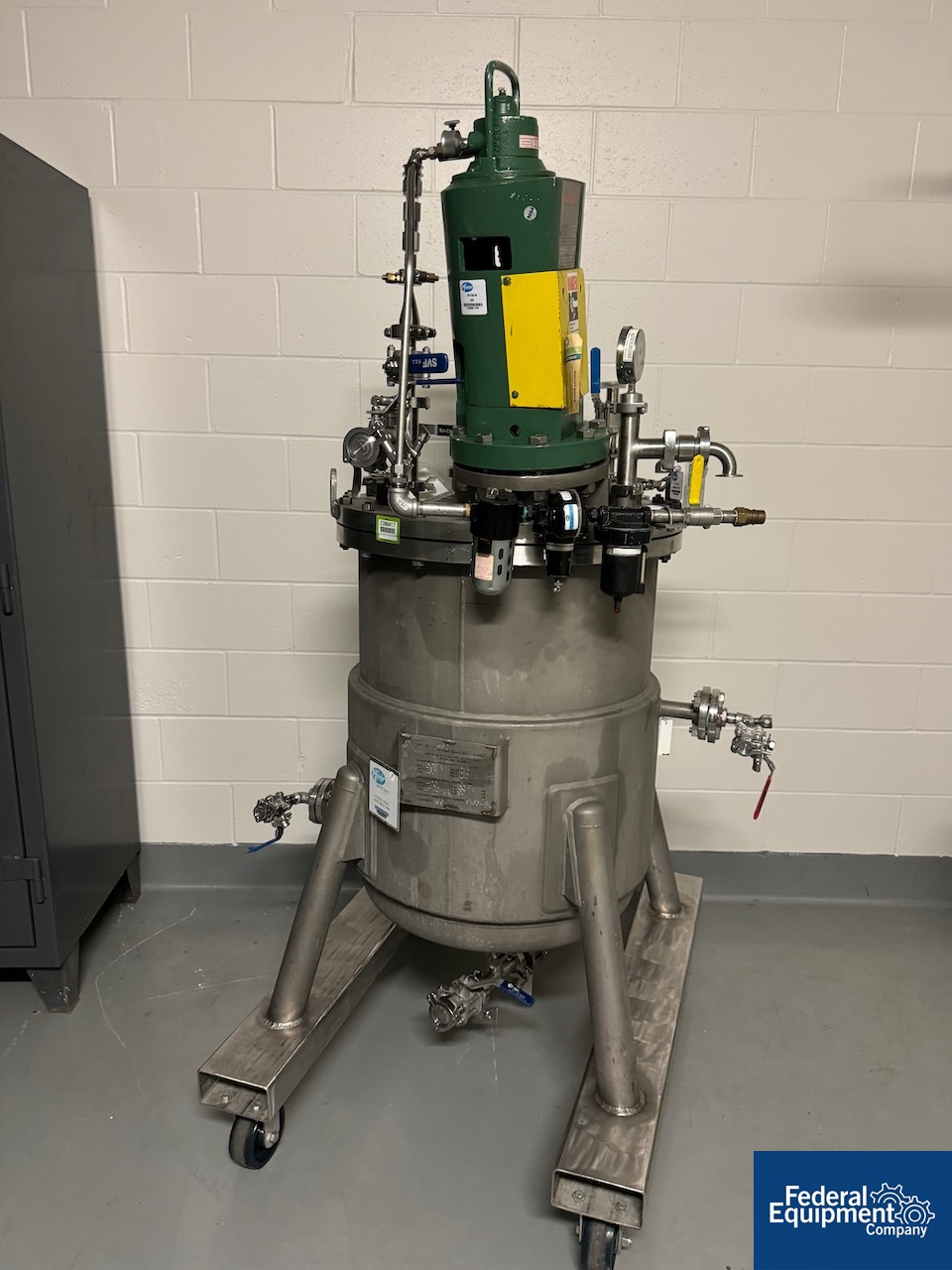 50 Gal Steel-Pro Reactor, S/S, 50/60# | Federal Equipment Company