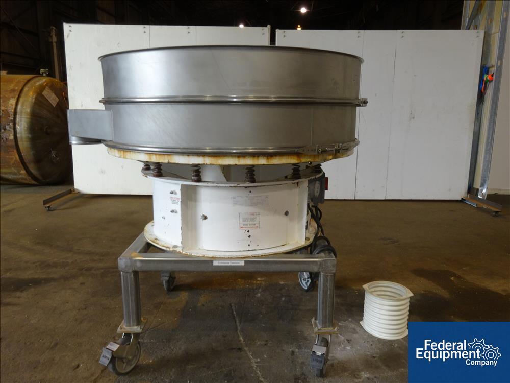 60" Sweco Screen, S/S, Single Deck | Federal Equipment Company