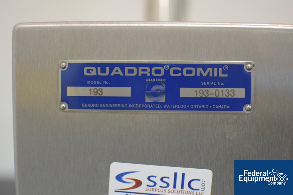 Quadro Comil, Model 193 | Federal Equipment Company
