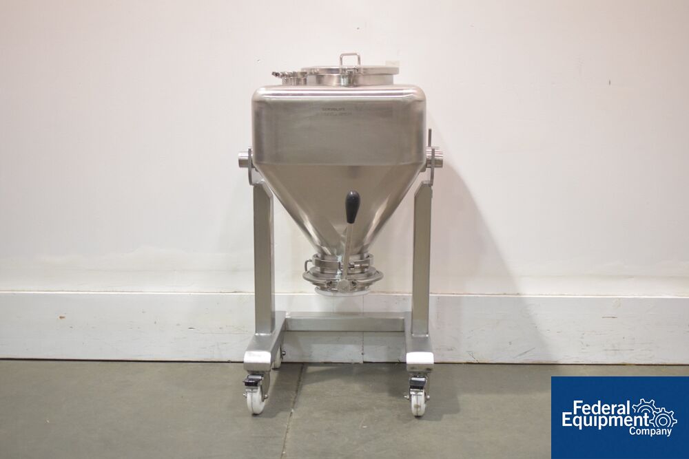 80 Liter Servolift stainless steel bin | Federal Equipment Company