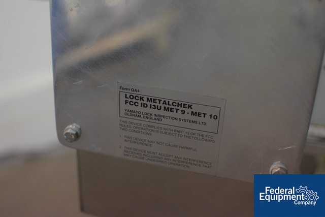 Yamato Lock Metal Detector, Model Metalchek 9 | Federal Equipment Company