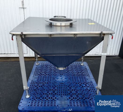 9 Cu Ft Flexicon Hopper, S/S | Federal Equipment Company