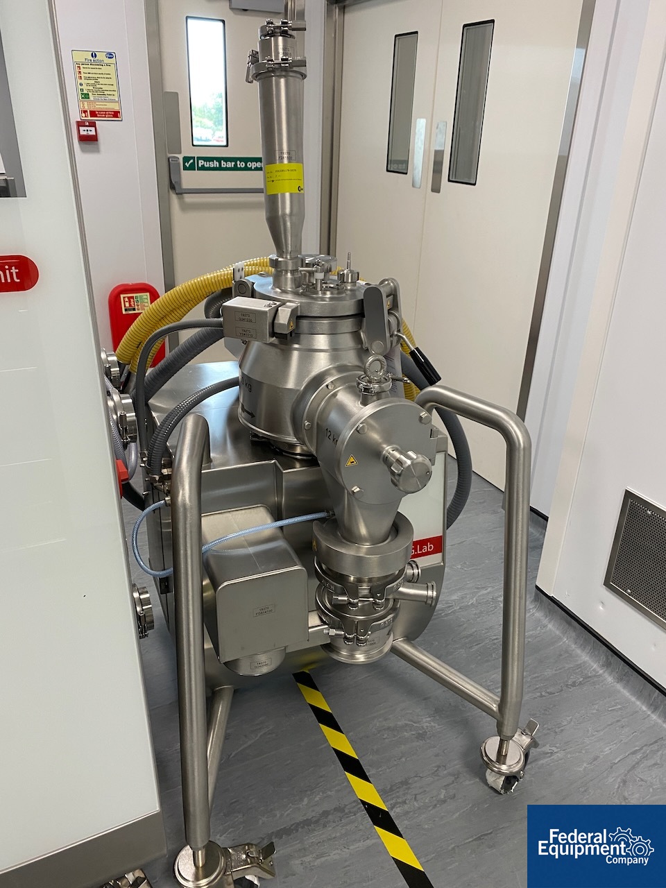 Glatt Multilab Fluid Bed / High Shear Mixer System | Federal Equipment ...