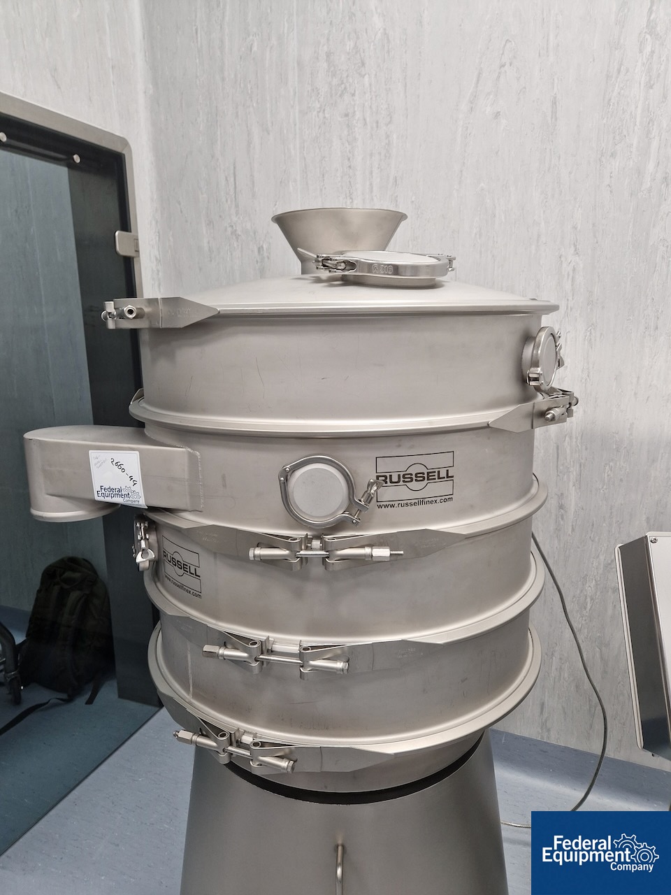 30" Russel Sieve, 3 Deck, S/S, Model 30530 | Federal Equipment Company