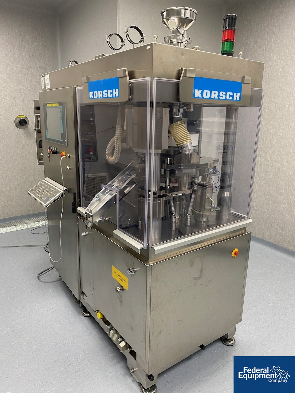 Korsch Tablet Press, Model XM12, Bi-Layer | Federal Equipment Company