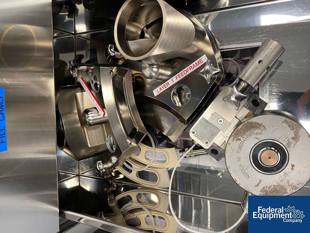 Korsch Tablet Press, Model XM12, Bi-Layer | Federal Equipment Company