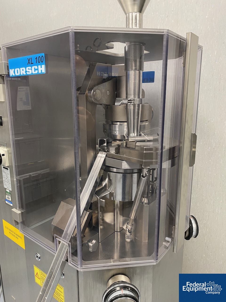 Korsch Tablet Press, Model XL100 | Federal Equipment Company