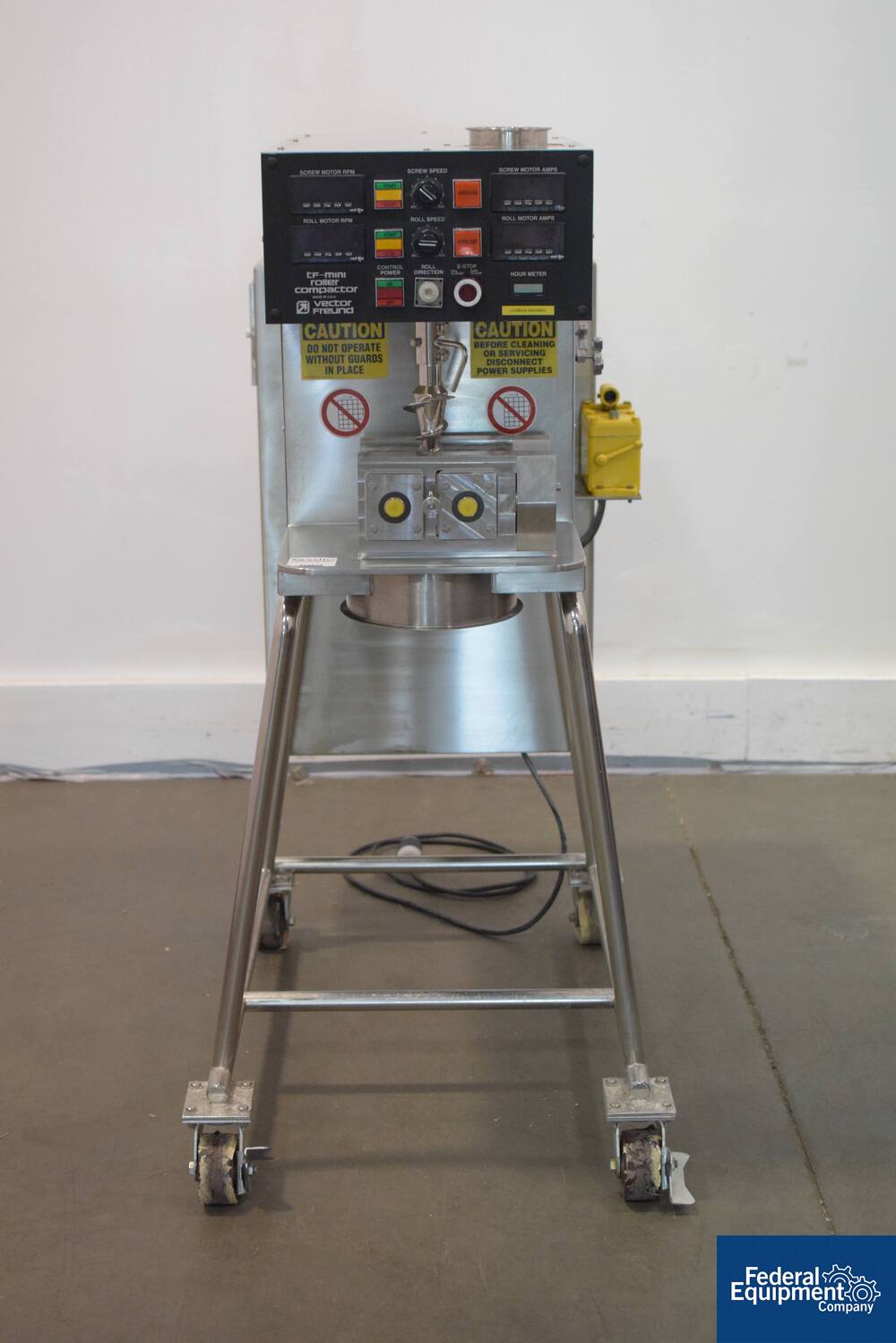 TF Mini Vector Roller Compactor, S/S | Federal Equipment Company