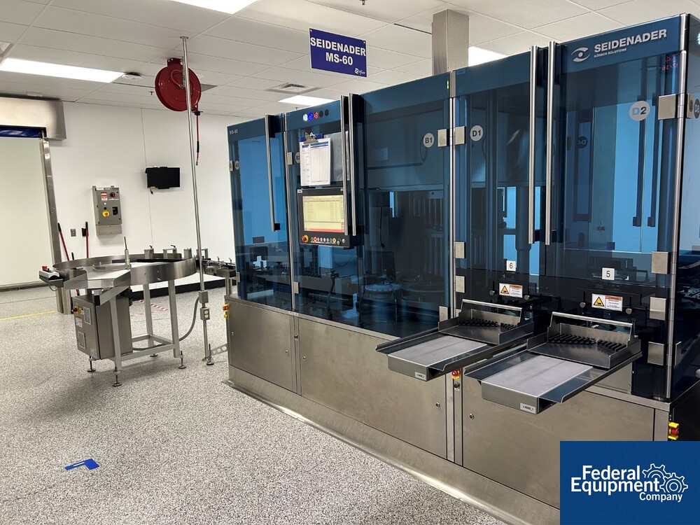 Seidenader Vial Inspection Machine MS-60 | Federal Equipment Company