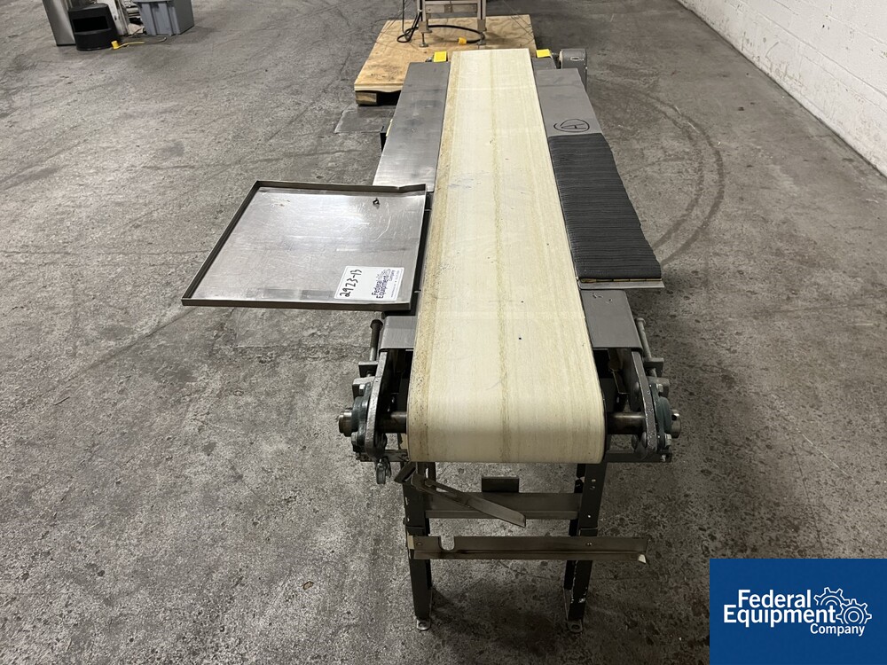 12" x 67" Inspection Belt Conveyor | Federal Equipment Company