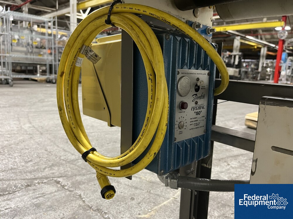 12" x 67" Inspection Belt Conveyor | Federal Equipment Company