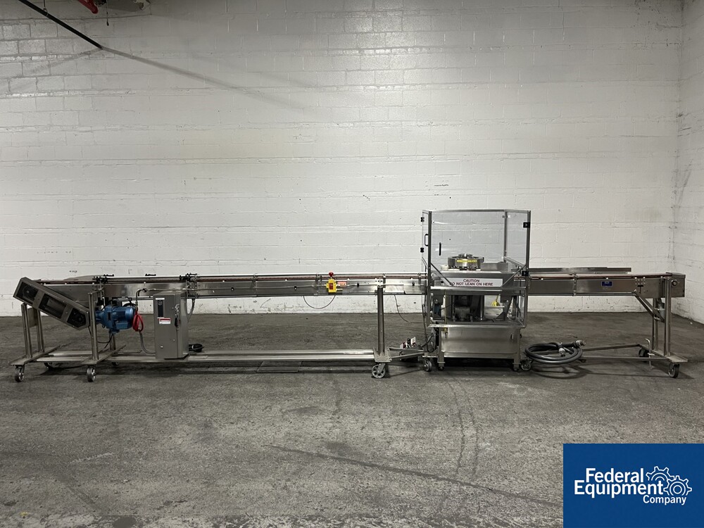 Rotary Capper, with Conveyor | Federal Equipment Company