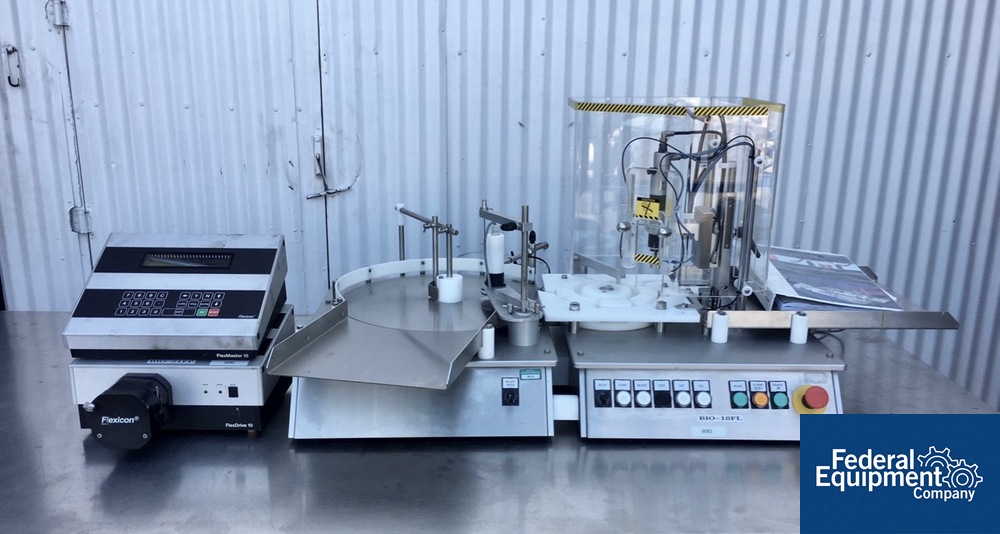 Flexicon Vial Filler, Model FF30 | Federal Equipment Company