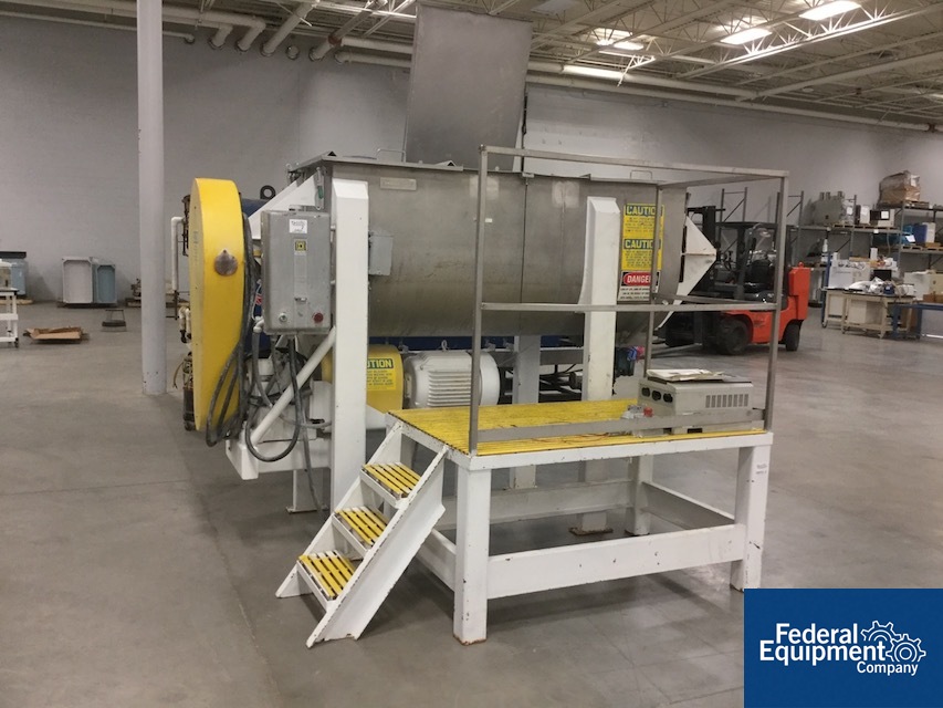 36 Cu Ft American Process Ribbon Blender, S/S | Federal Equipment Company