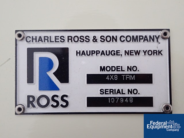 4" x 8" Ross Three Roll Mill | Federal Equipment Company