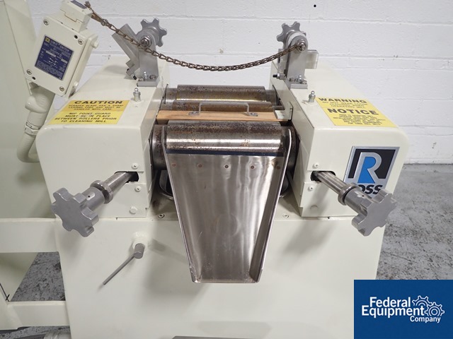 4" x 8" Ross Three Roll Mill | Federal Equipment Company