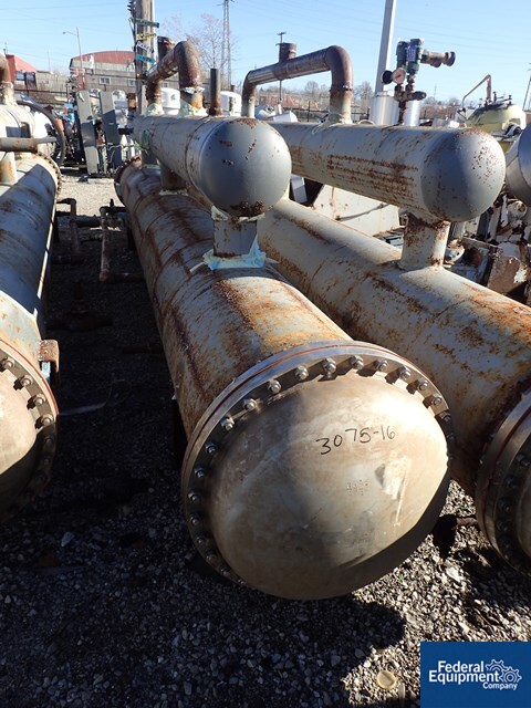 1,915 Sq Ft Henry Tech Heat Exchanger, 304 S/S, 150/250# | Federal ...