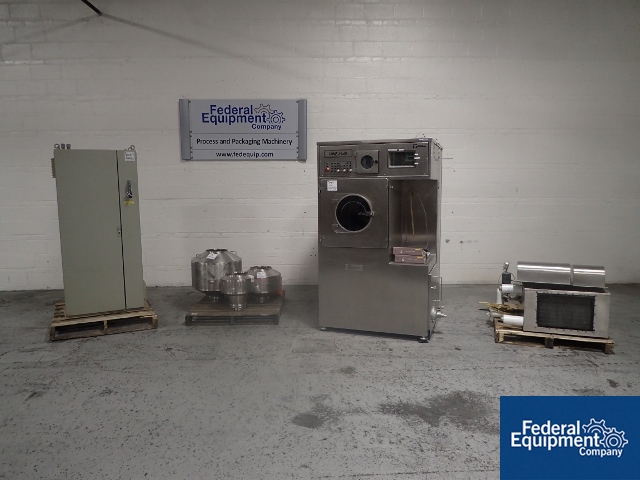 24" Thomas Compu-Lab C24XR Coating Pan, S/S | Federal Equipment Company