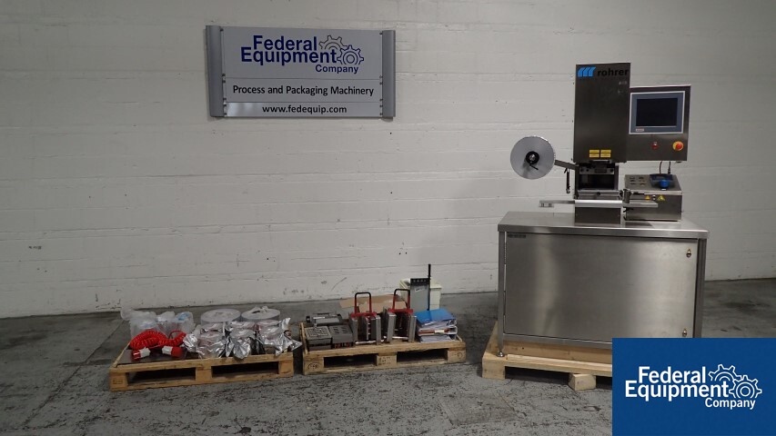 Rohrer Blister Machine, Model R550-Servo | Federal Equipment Company
