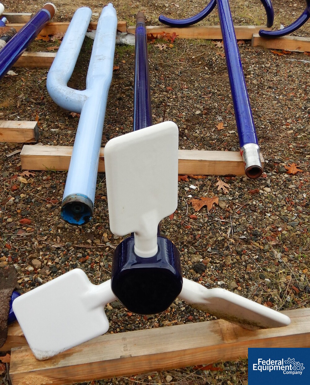 2,000 Gal 3 Blade Retreat Curve Agitator | Federal Equipment Company