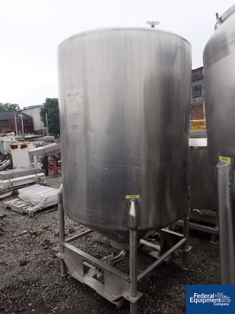 500 Gal Stainless Steel Tank | Federal Equipment Company
