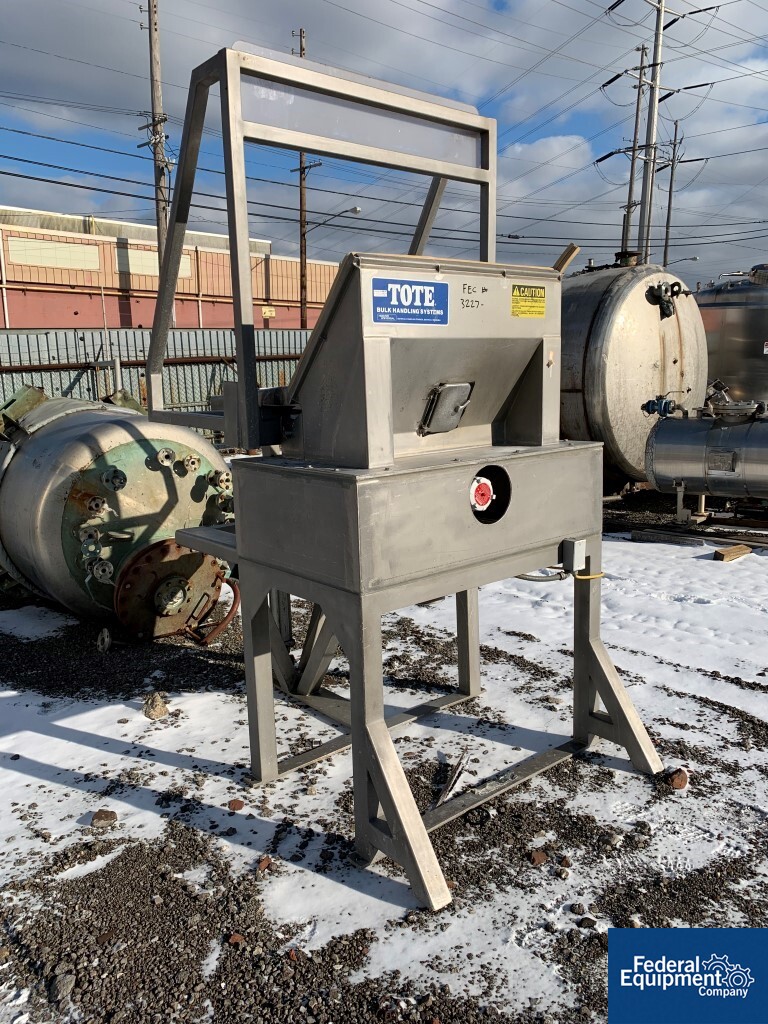 Tote Systems Tilt Discharge Station | Federal Equipment Company