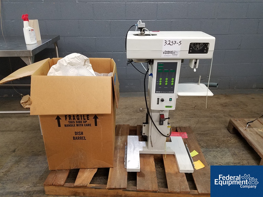 B-191 Buchi Spray Dryer, Glass | Federal Equipment Company