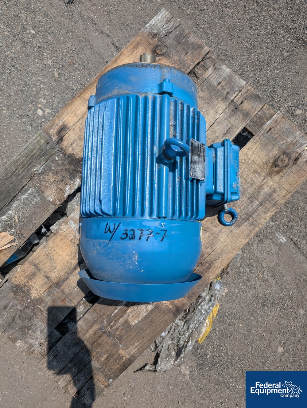 10 HP WEG Motor, Model 01036EP3ER215TC-W22 | Federal Equipment Company