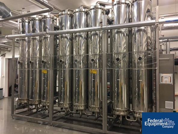 BWT Pharma Multi Effect Still, Model MT4000-8 | Federal Equipment Company