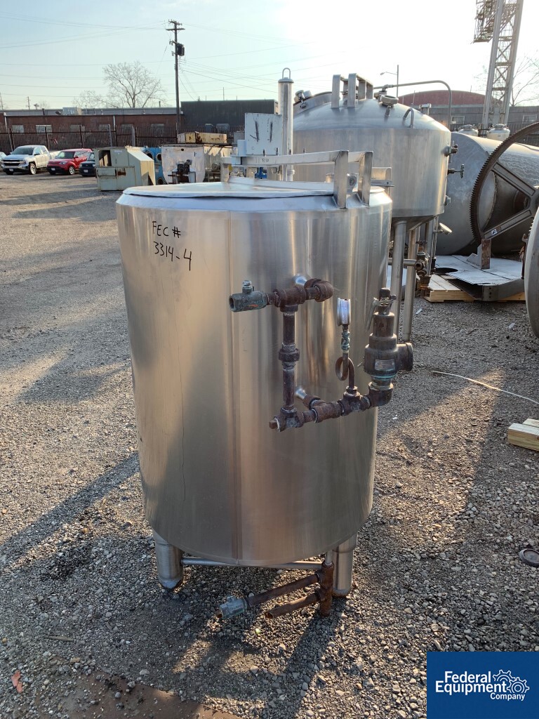 110 Gal Stainless Steel Jacketed Tank | Federal Equipment Company