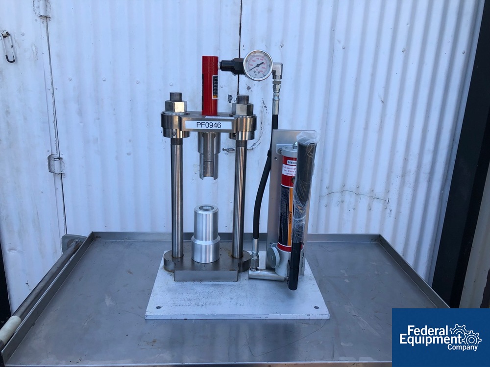 GlobePharma Single Station Tablet Press, Model MTCM-1 | Federal Equipment Company