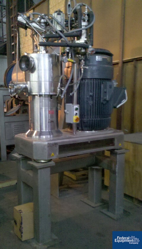 IKA POWDER LIQUID MIXER, MODEL CMS 2000/40, S/S | Federal Equipment Company