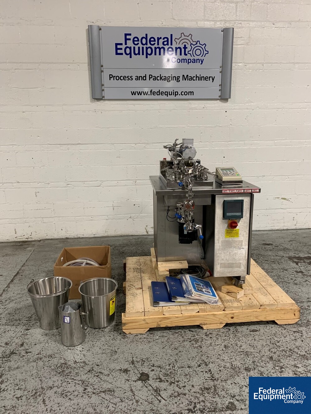 5 Liter BECOMIX Homogenizing/Mixer, Model BECO-MINI-LAB, S/S | Federal ...