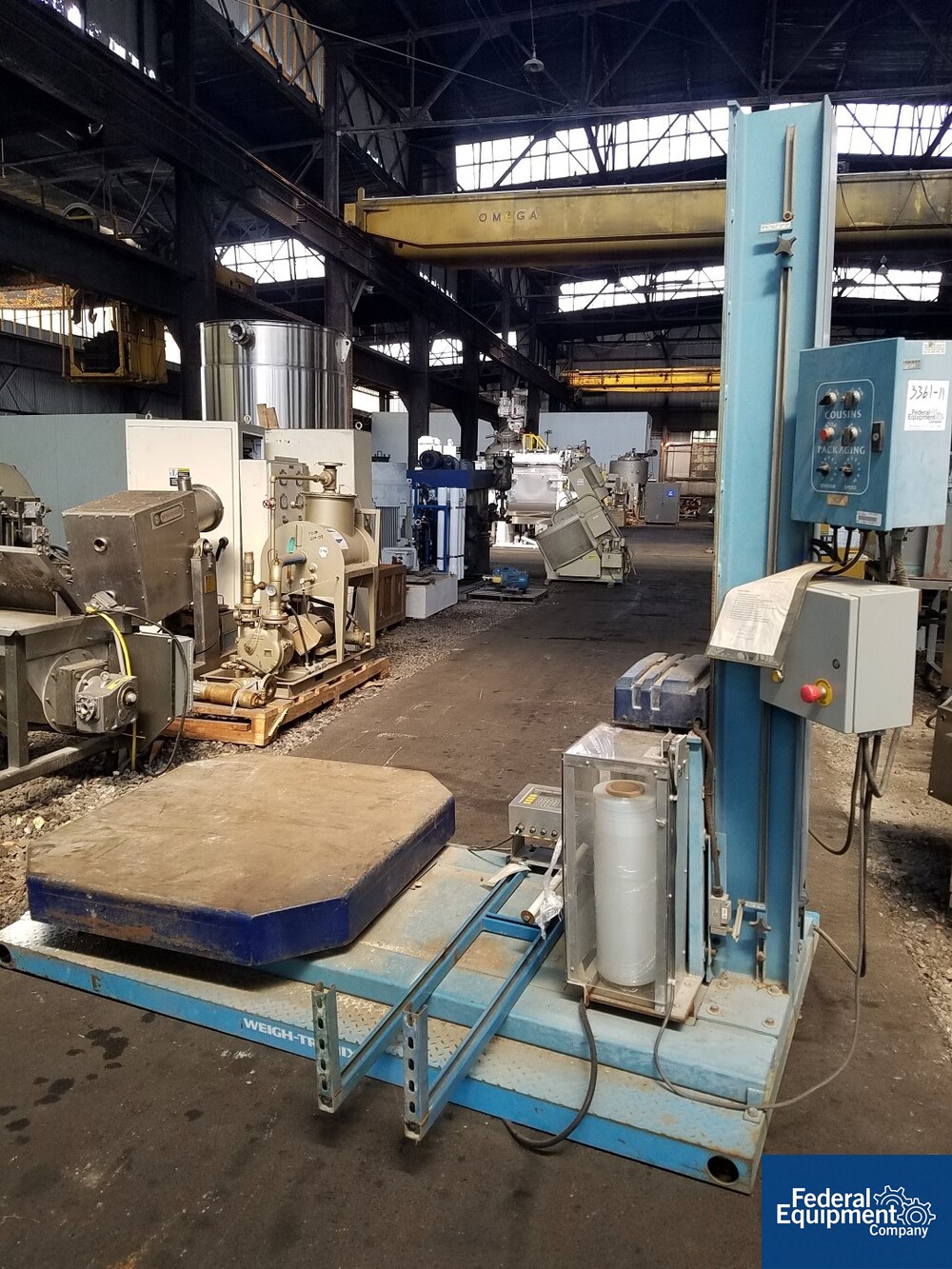 Cousins Pallet Wrapper, Model HP2100 | Federal Equipment Company