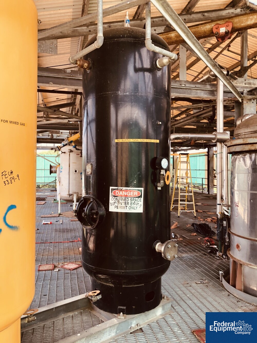 660 Gal Manchester Tank Receiver, C/S, 137# | Federal Equipment Company