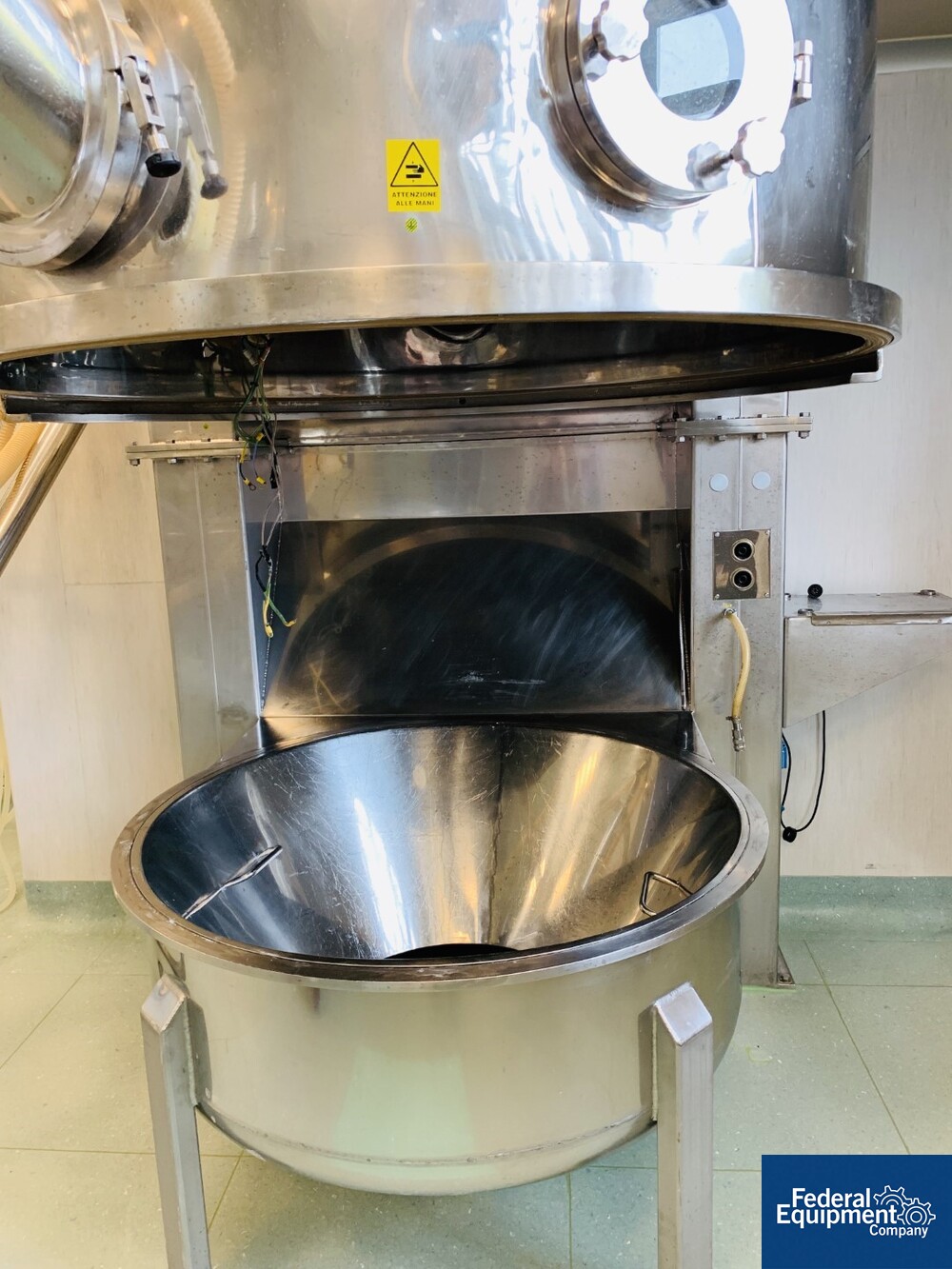 Aeromatic Fluid Bed Dryer, Model T/S6 | Federal Equipment Company