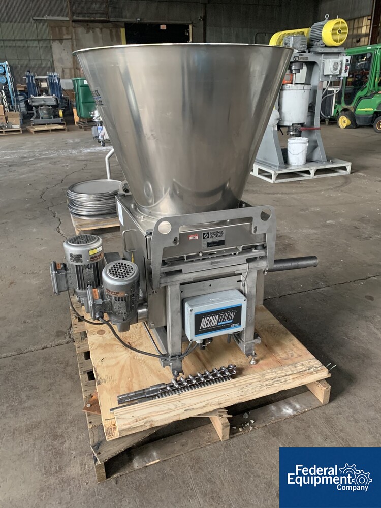 1.5" Schenck Volumetric Feeder, S/S | Federal Equipment Company