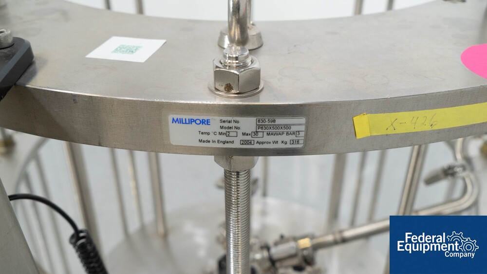 Millipore P630 x 500 x 500 53cm Chromatography Column | Federal ...