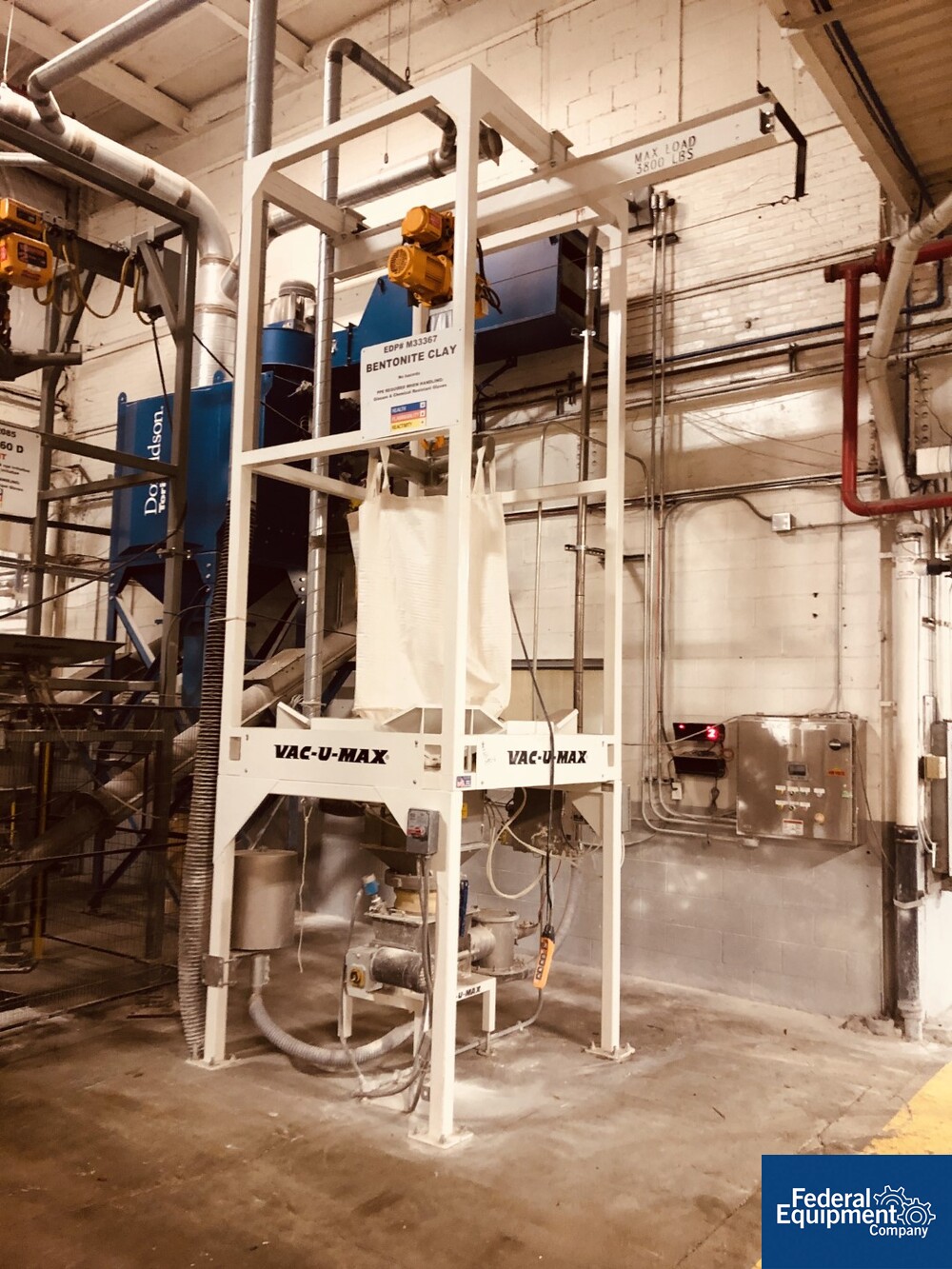 Vac-U-Max Super Sack Unloader | Federal Equipment Company