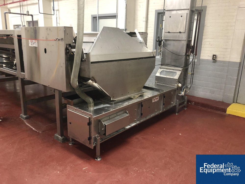 Unitrak Z Style Bucket Elevator, Model TT500, S/S | Federal Equipment ...