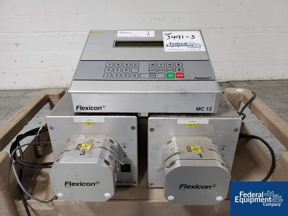 (2) Flexicon PD 12I Pumps, with Controller | Federal Equipment Company