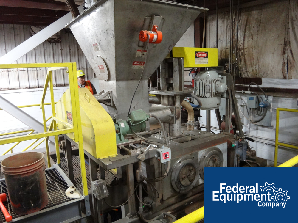 Fitzpatrick 12LX16D Chilsonator Roller Compactor, S/S | Federal ...