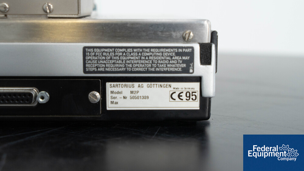 Sartorius Micro Balance, Model M2P | Federal Equipment Company