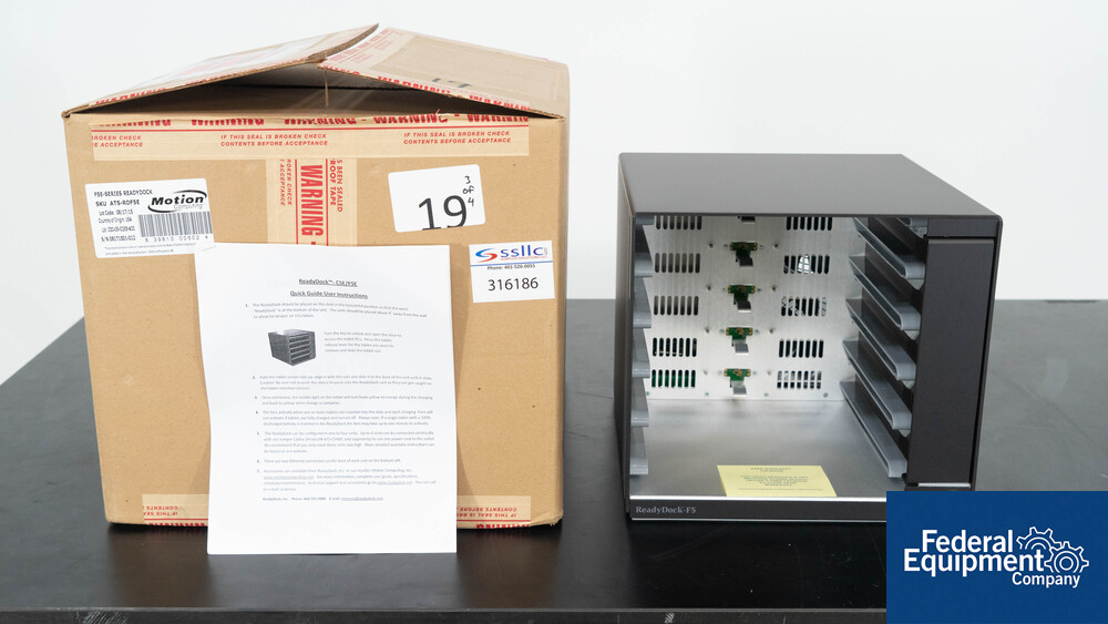 Motion Computing ReadyDock-F5 5-Bay Ethernet Tablet Docking Station ...