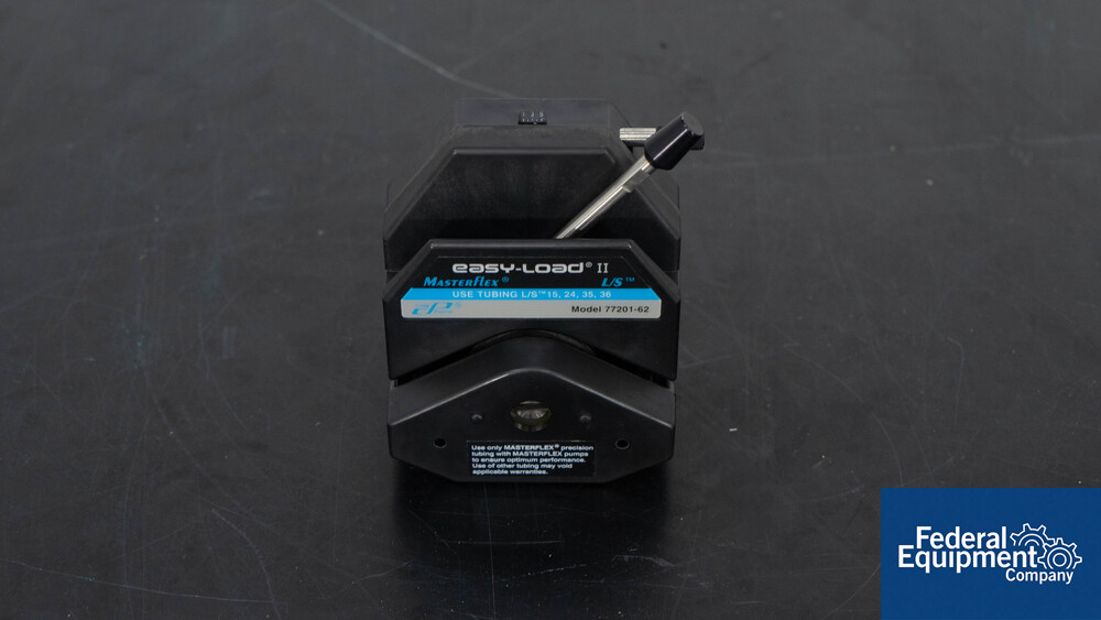 Cole-Parmer Masterflex Easy-Load II Pump Head, Model 77201-62 | Federal ...