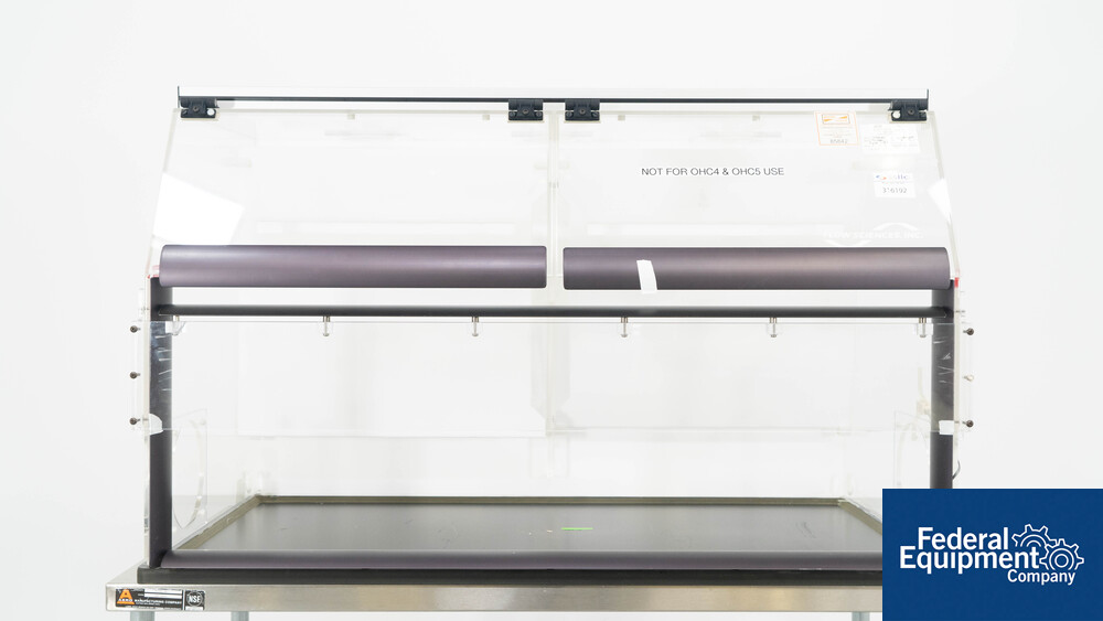 54" Flow Science Vented Safety Enclosure, Model FS2500-17BKDVA ...