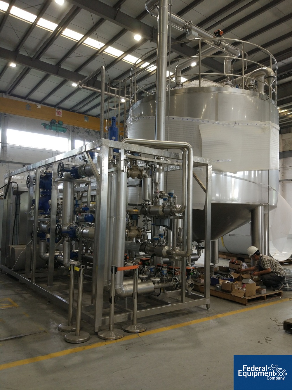 GEA CIP Skid, S/S | Federal Equipment Company